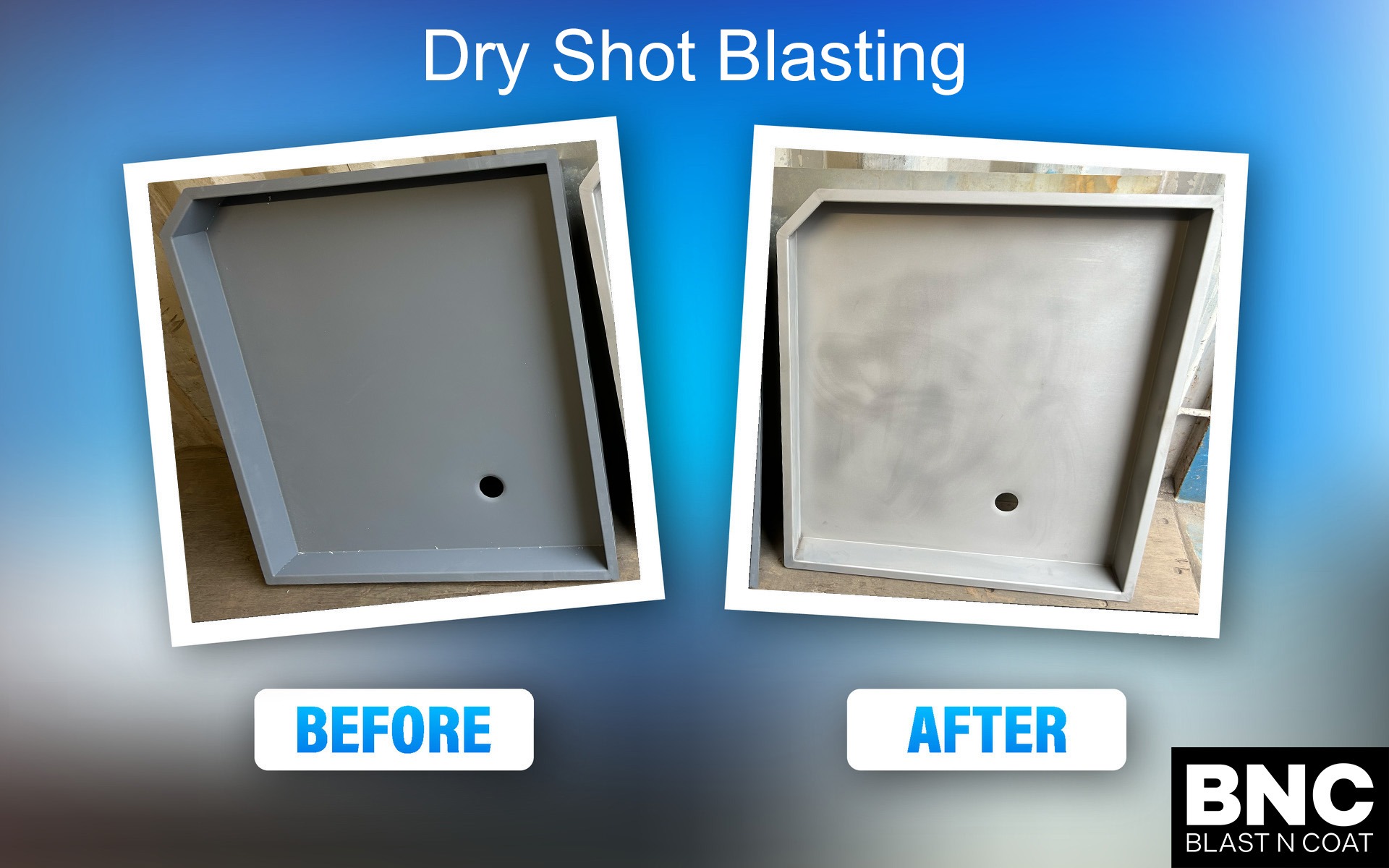 Dry Shot Blasting - Blast N Coat