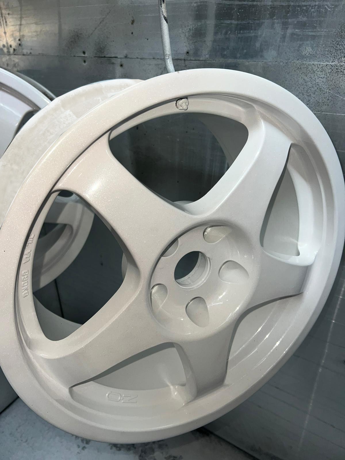 Wheel Refurbishment / Powder Coating by Blast N Coat, Essex.